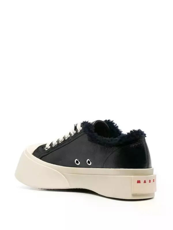Marni Almond-toe Lace-up Sneakers