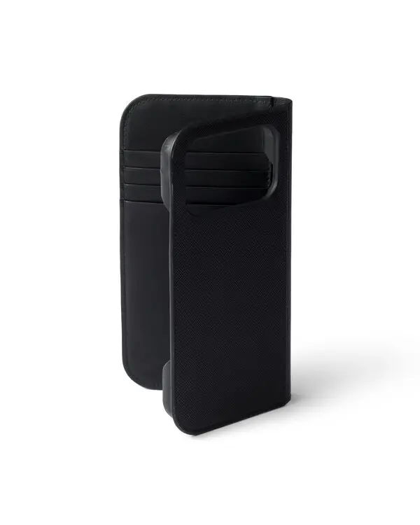 Prada Saffiano Leather Case For Iphone 17 Pro Max