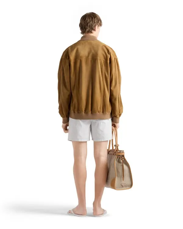 Prada Twill Swim Trunks
