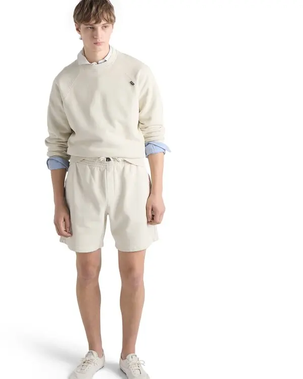 Prada Cotton Crew-neck Sweatshirt - Neutral