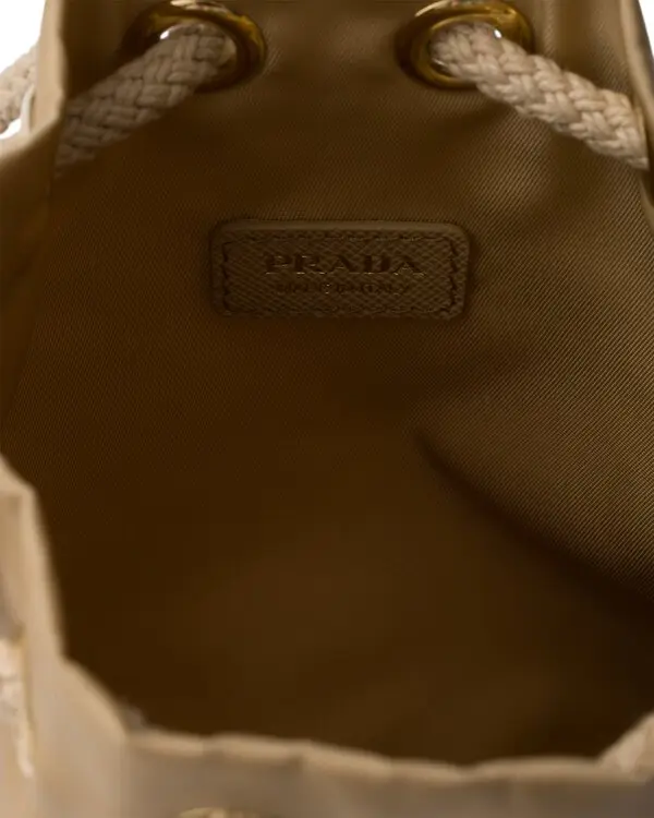 Prada Re-nylon Smartphone Case - Brown