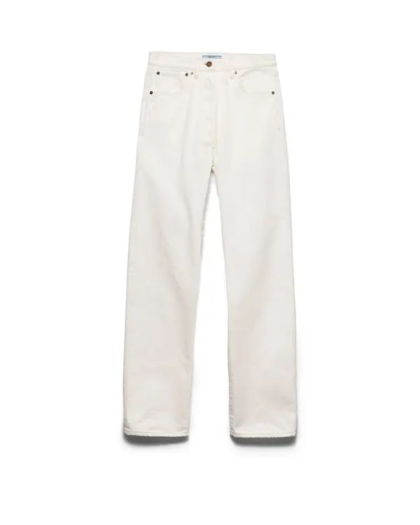Prada Five-pocket Jeans - White