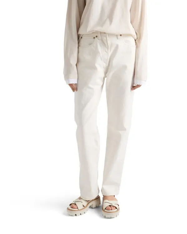 Prada Five-pocket Jeans - White