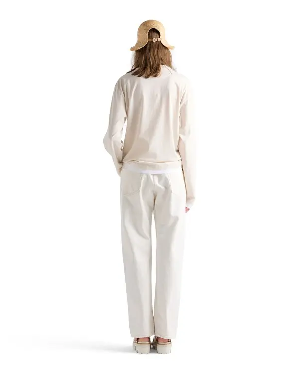 Prada Five-pocket Jeans - White