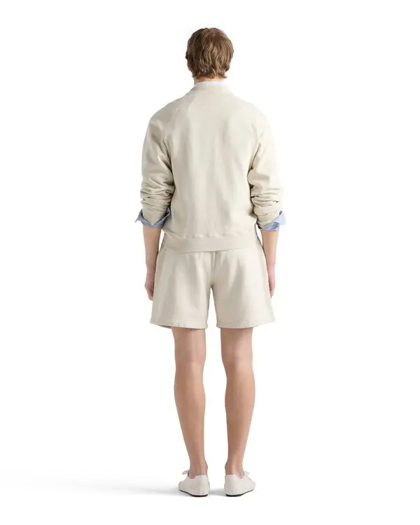 Prada Cotton Bermudas - Neutral