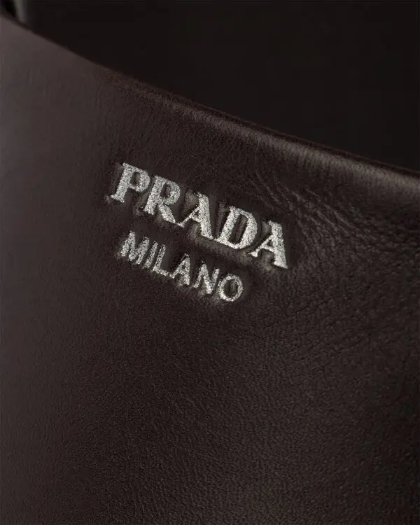 Prada Leather Slides