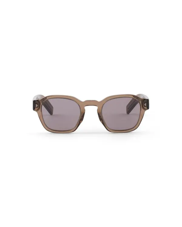 Prada Sunglasses With Iconic Metal Plaque - Lenses