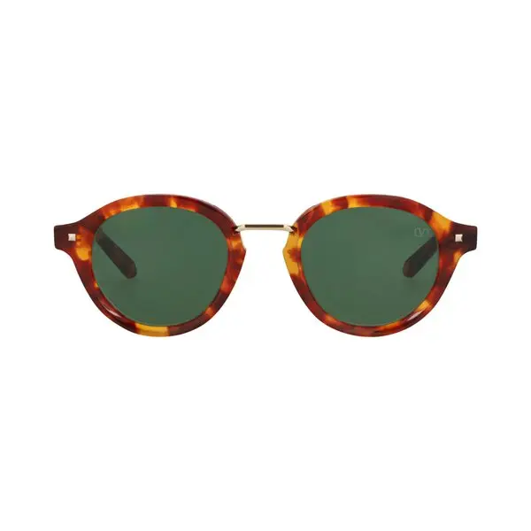 Valentino Garavani Round Frame Sunglasses - Brown