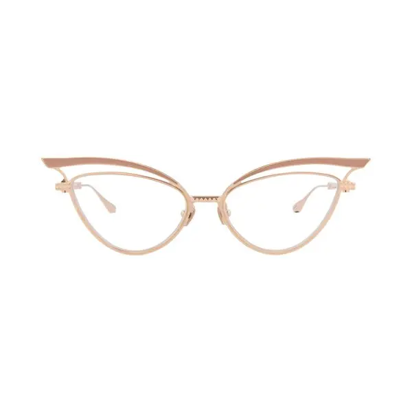 Valentino Garavani Cat Eye Metal Optical Frames - Gold