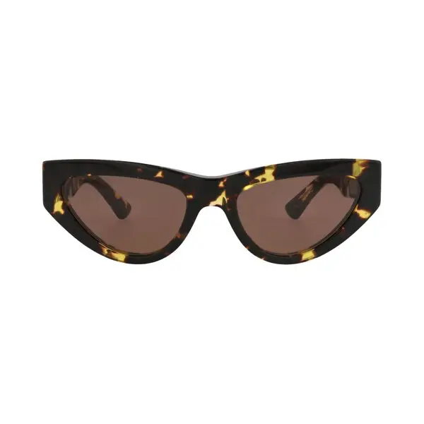 Bottega Veneta Cat Eye Sunglasses - Brown