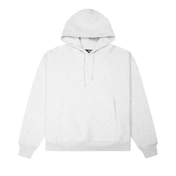 StÜssy Basic Diamond Zip Hoodie - Grey