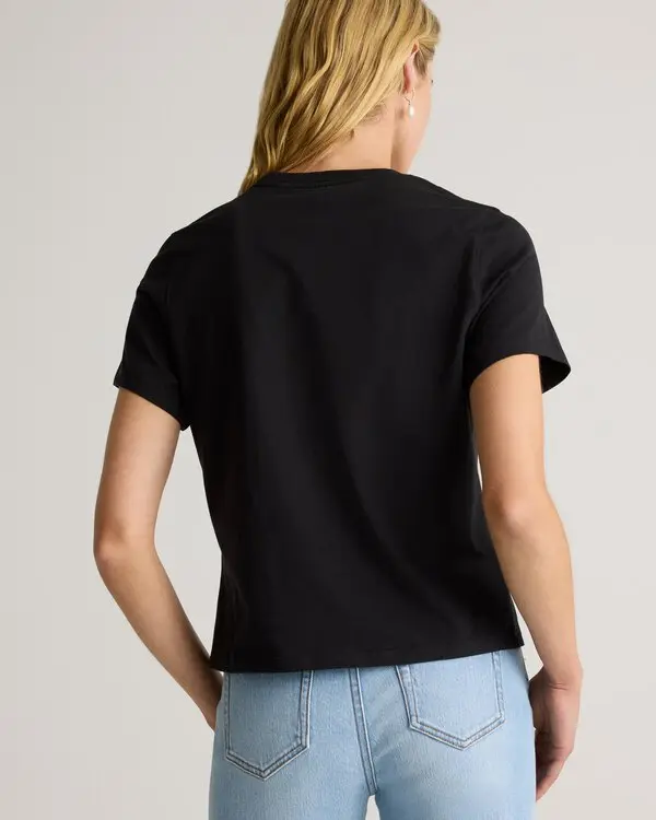 Quince Boxy Crewneck T-shirt