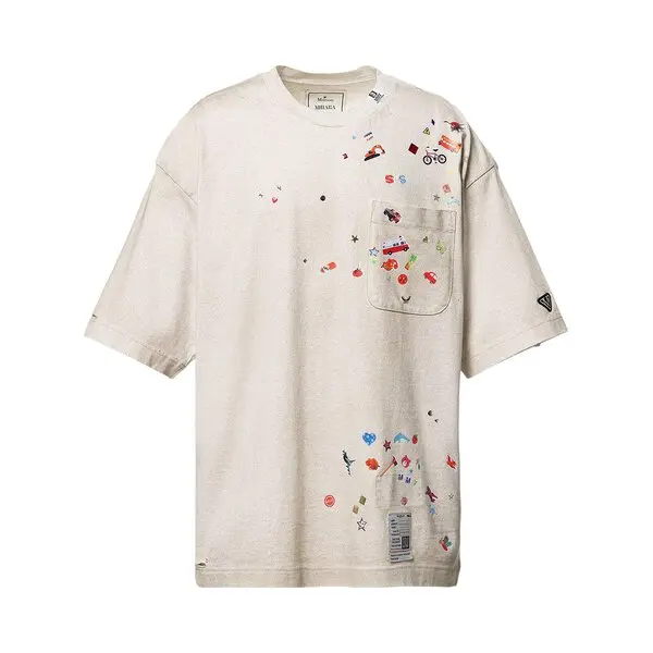 Mihara Yasuhiro Sticker T-shirt