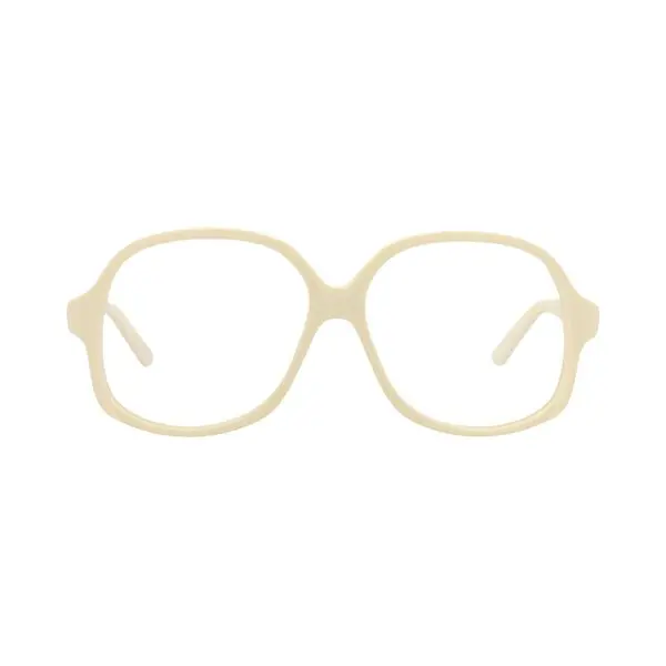 Valentino Garavani Round Acetate Optical Frames - White
