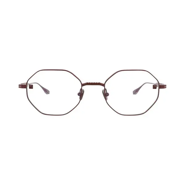 Valentino Garavani Round Metal Optical Frames - Red