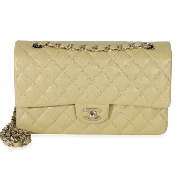 Chanel Classic Double Flap Bag - Green