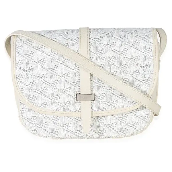 Goyard Goyardine Canvas Belvedere Ii Pm - White