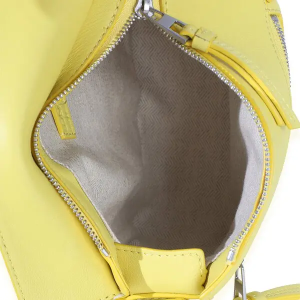 Loewe Calfskin Puzzle Edge Bumbag - Yellow