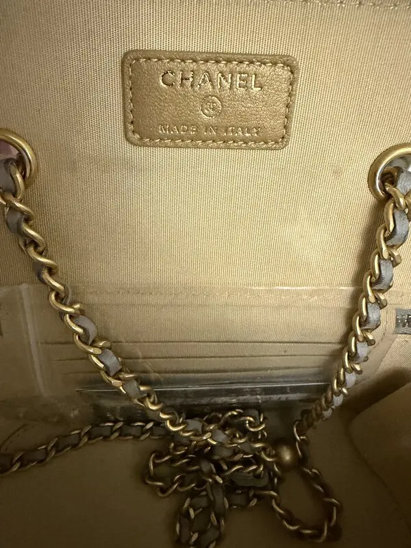 Chanel Quilted Lambskin Vanity Case