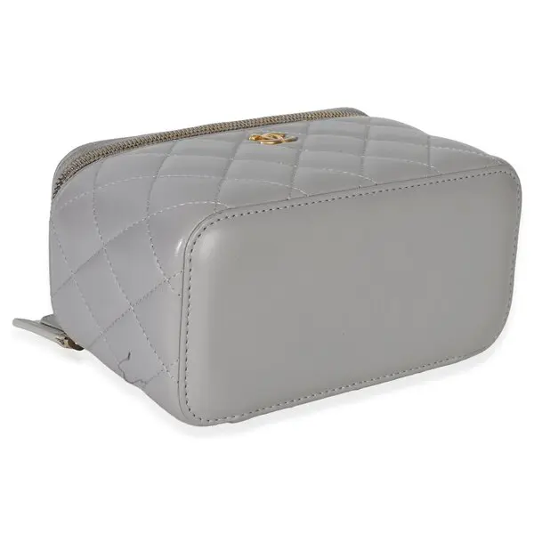 Chanel Quilted Lambskin Vanity Case