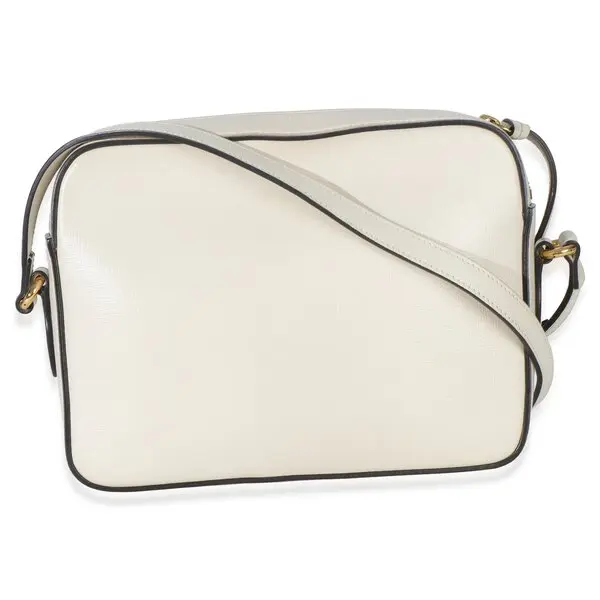 Gucci 1955 Horsebit Shoulder Bag - White