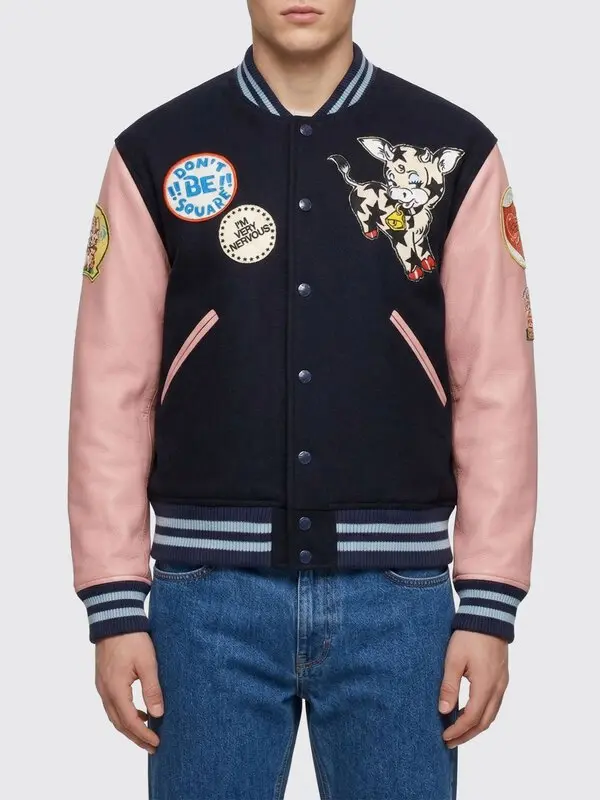 Kenzo Bomber Jacket With Patches