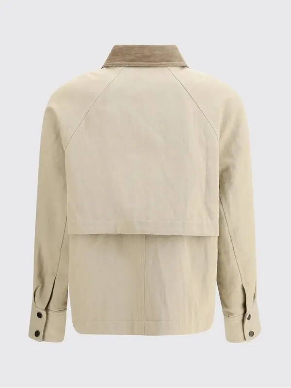 Brunello Cucinelli Textured Collared Jacket