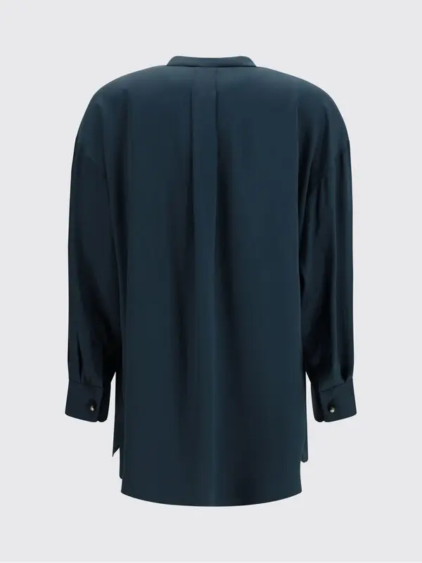 Giorgio Armani Tie Neck Shirt - Green