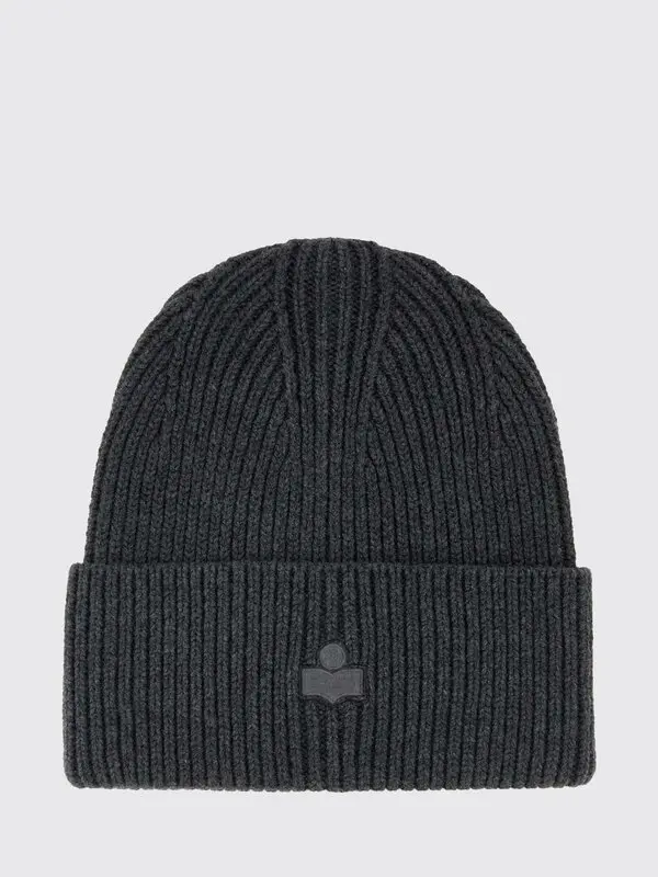 Isabel Marant Ribbed Beanie - Grey