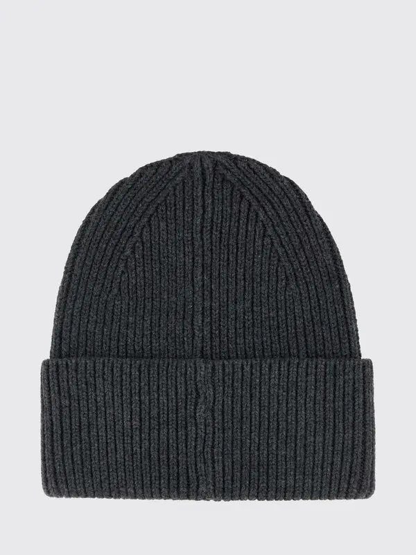 Isabel Marant Étoile Ribbed Cotton Blend Beanie Hat - Grey