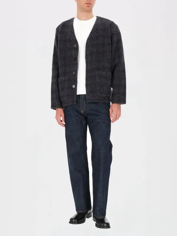 Our Legacy Tartan Wool Blend Cardigan