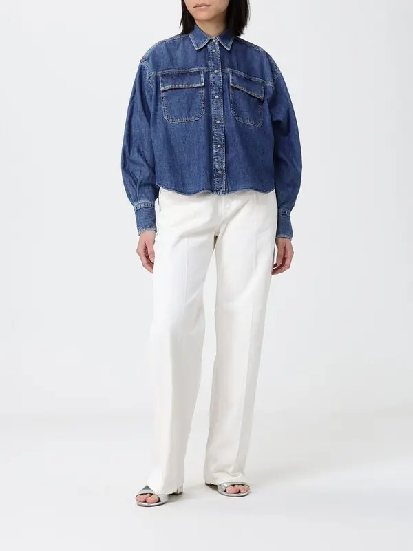 Brunello Cucinelli Cotton Denim Shirt
