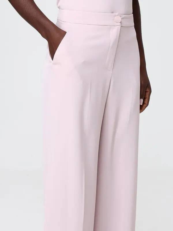 HANITA Wide Leg Trousers - Pink