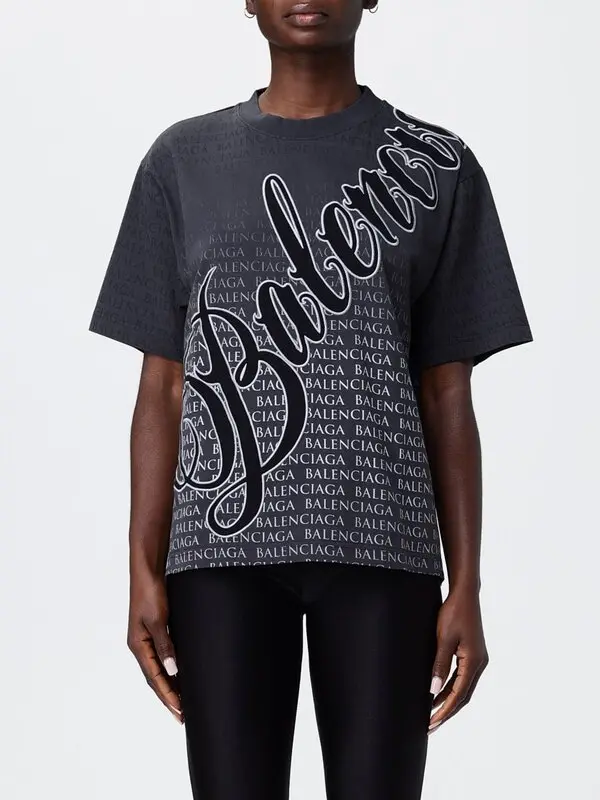 Balenciaga T-shirt With Logo Print