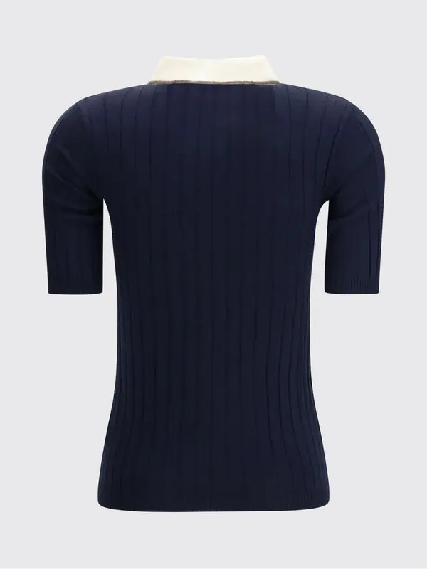 Brunello Cucinelli Ribbed Polo Shirt