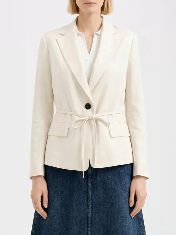 Brunello Cucinelli Viscose Blazer - Ivory