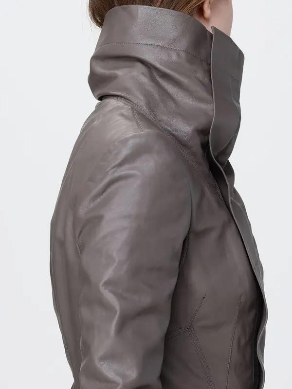 Rick Owens Naska Leather Biker Jacket