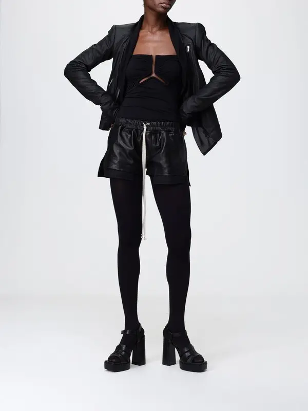 Rick Owens Naska Leather Biker Jacket
