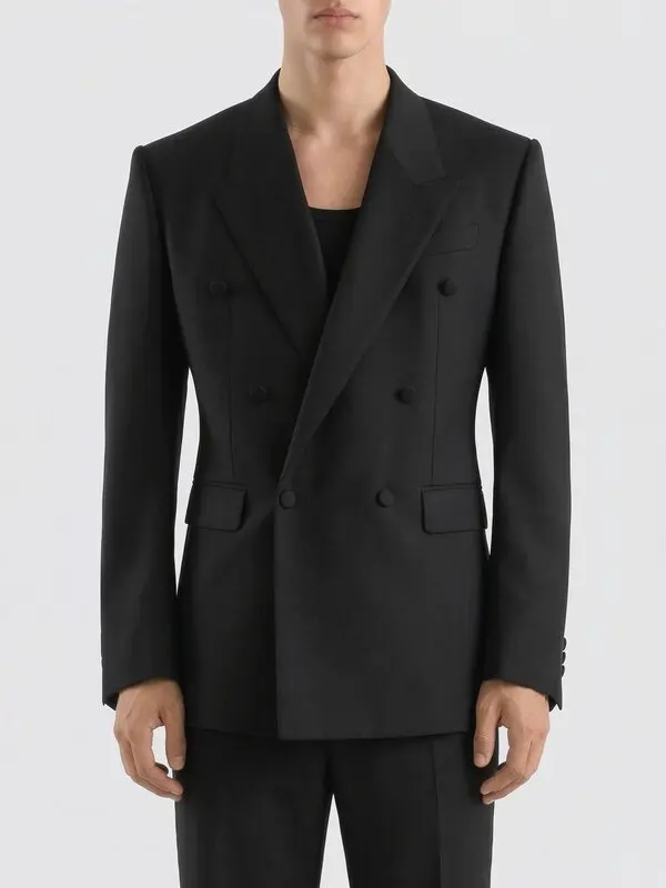 Dolce & Gabbana Double Breasted Jacket - Black