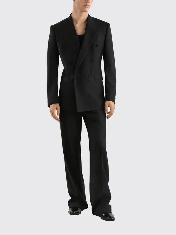 Dolce & Gabbana Double Breasted Jacket - Black