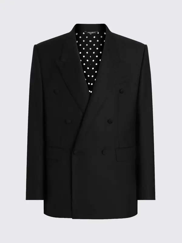 Dolce & Gabbana Double Breasted Jacket - Black