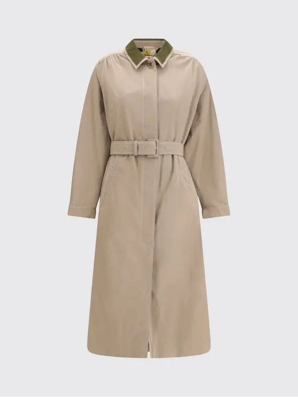 Marni Cotton Blend Trench Coat - Grey