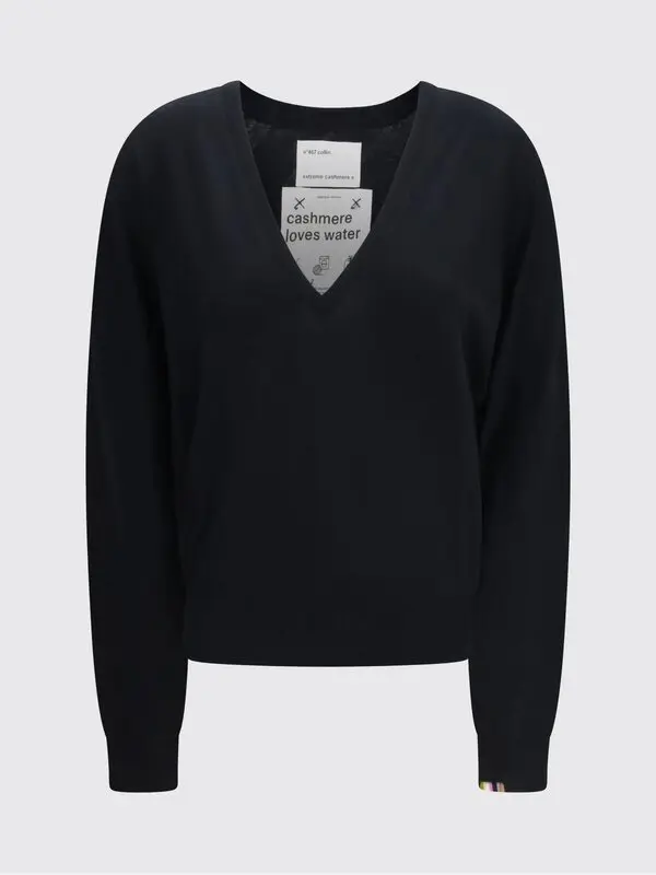 Extreme Cashmere V-neck Wool And Cashmere Jumper - Black