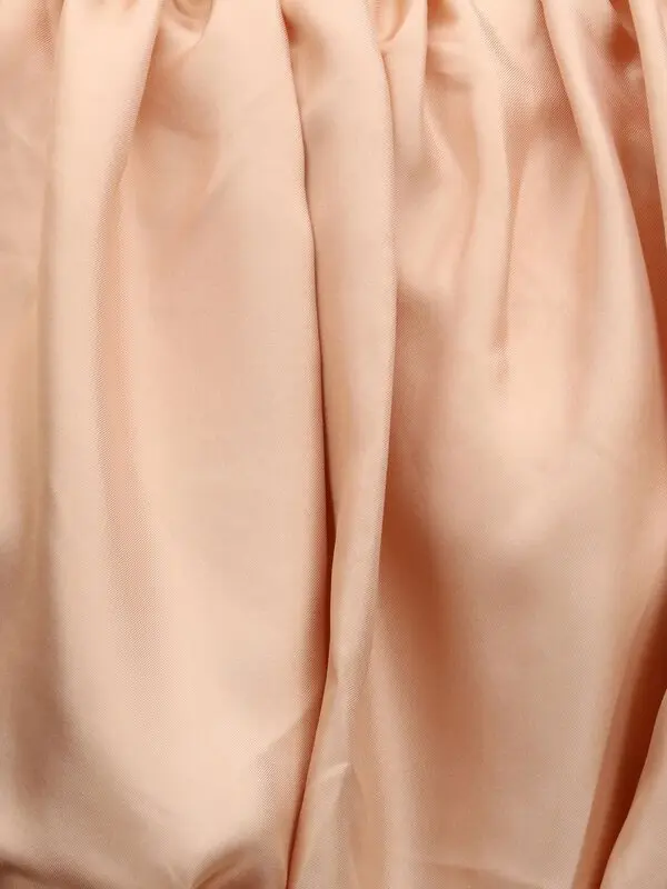 DI STAVNITSER Silk Blouse With Drawstring Hem