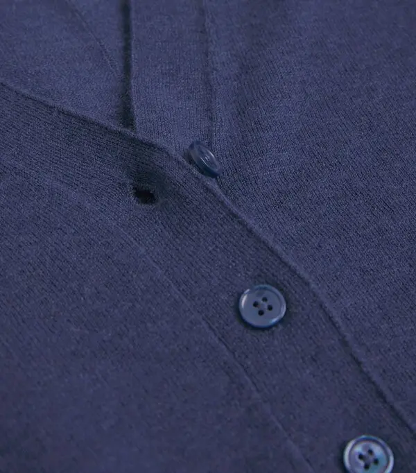 SKIMS Cashmere Cardigan - Blue