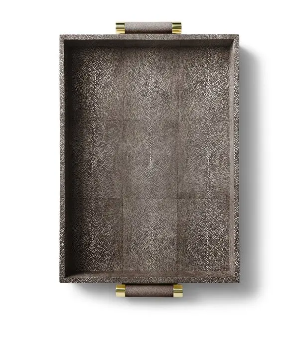 Aerin Shagreen Classic Serving Tray