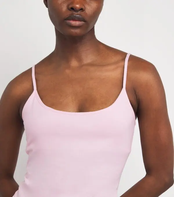SKIMS Stretch Cotton Cami Top - Pink