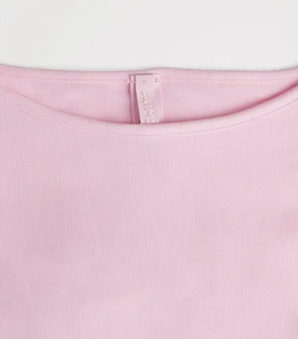 SKIMS Stretch Cotton Cami Top - Pink