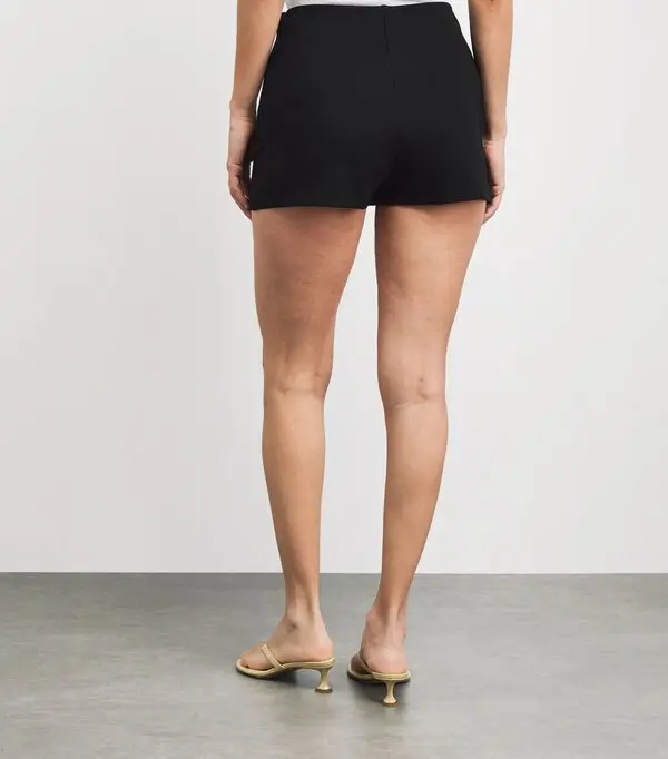 SKIMS Jersey Mini Skort - Black