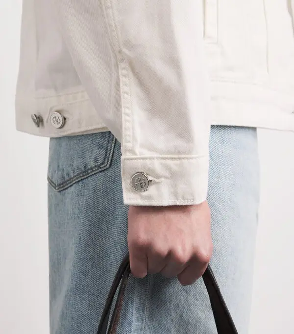 ANINE BING Rory Denim Jacket - Ivory